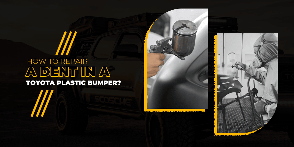 How do you repair a dent in a Toyota plastic bumper? - Hunt Parts