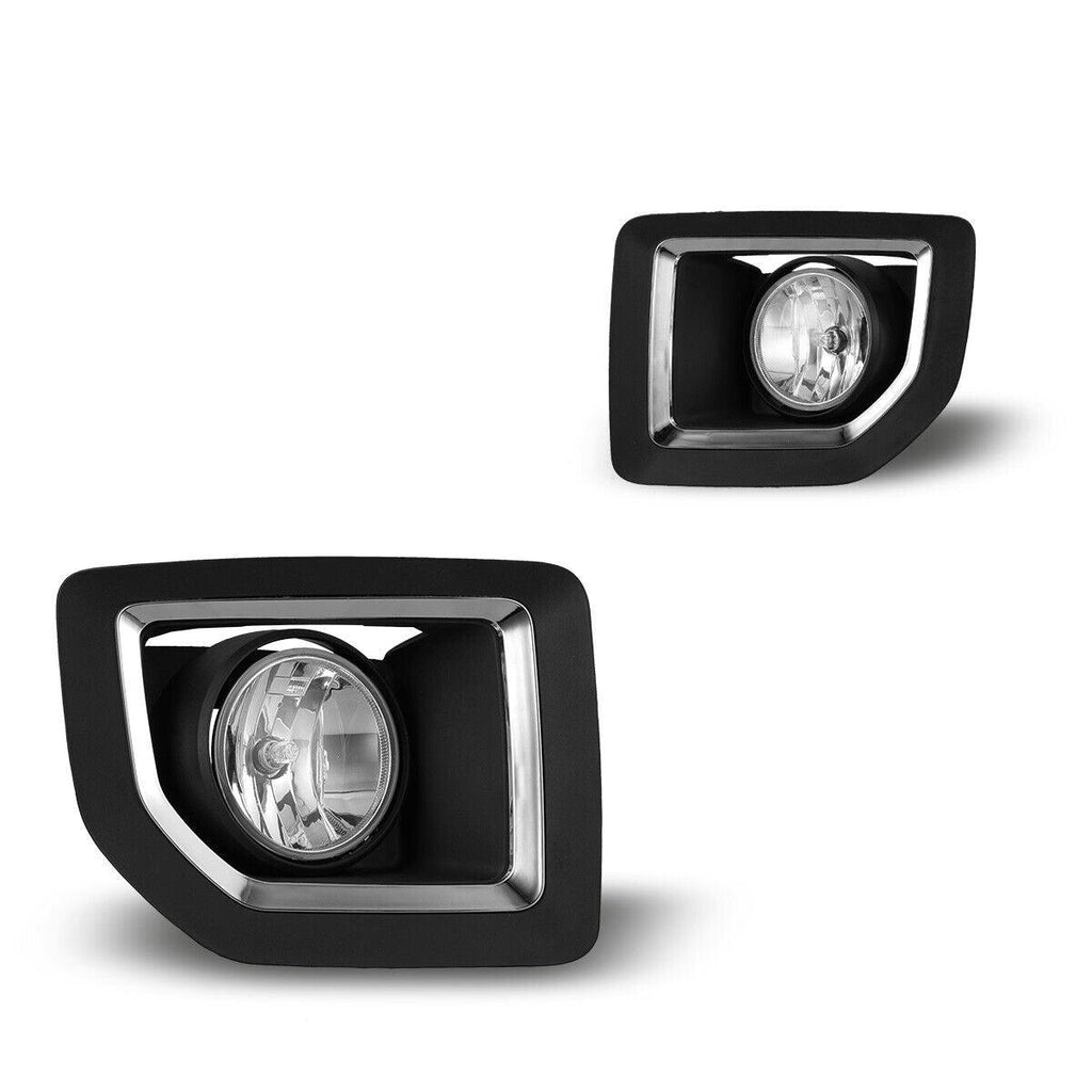 Gmc Denali 3500 Fog Lamp Bezel Front Passenger Side Chrome/Black 2015 ...