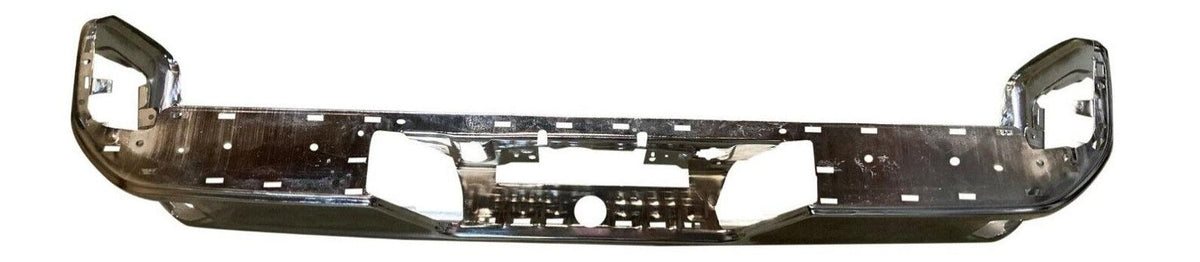 Chevrolet Silverado 1500 Bumper Face Bar Rear Steel Chrome With Out ...