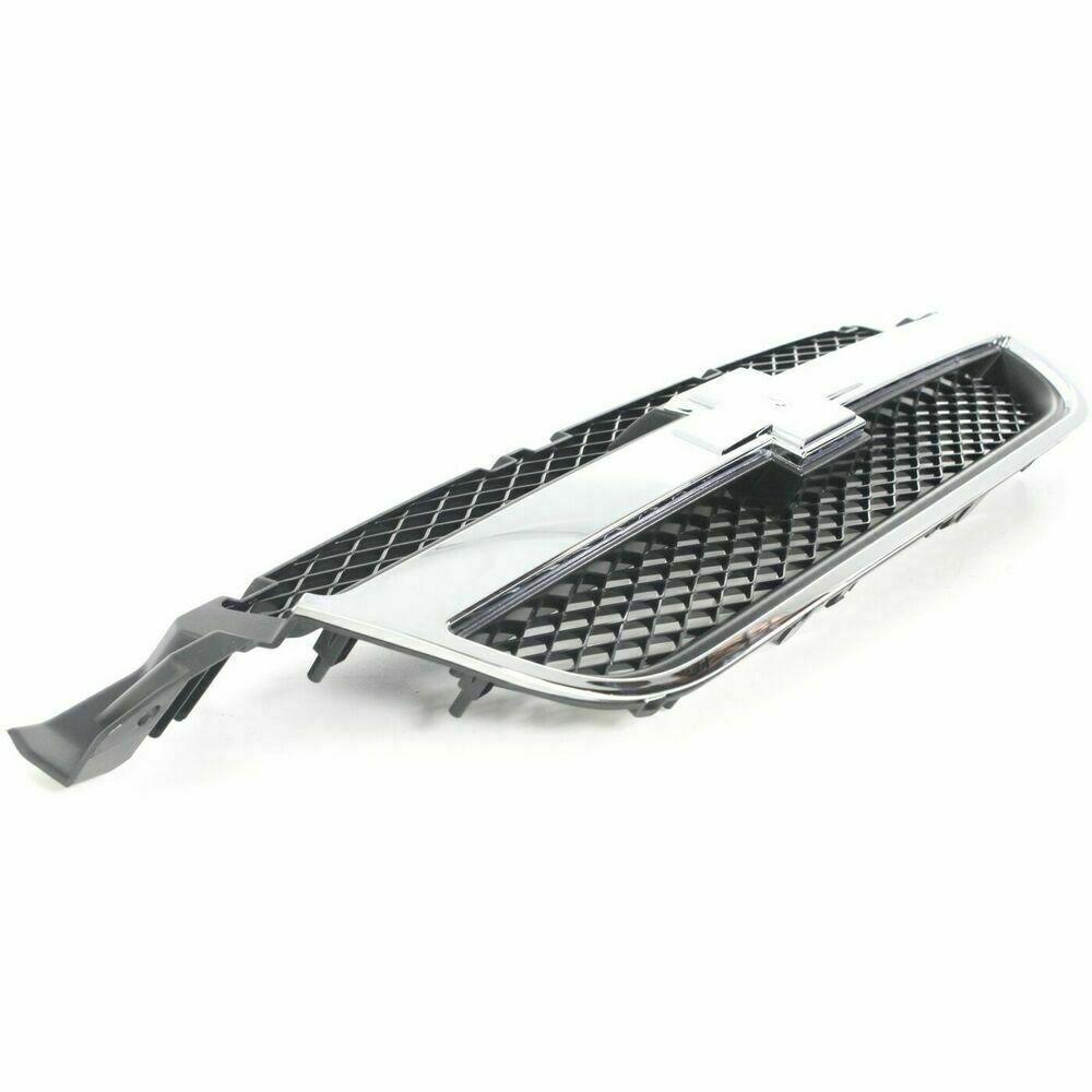 Chevrolet Aveo Sedan Grille Chrome/Black 2007-2011 - Hunt Parts