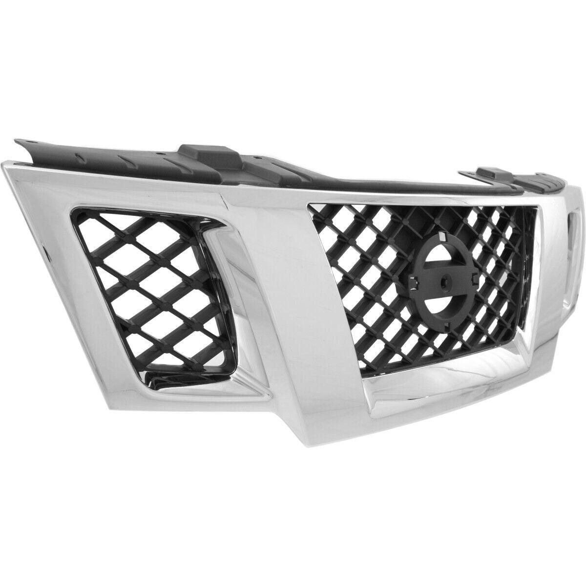 Nissan Frontier Grille Black- Chrome 2009-2021 - Hunt Parts