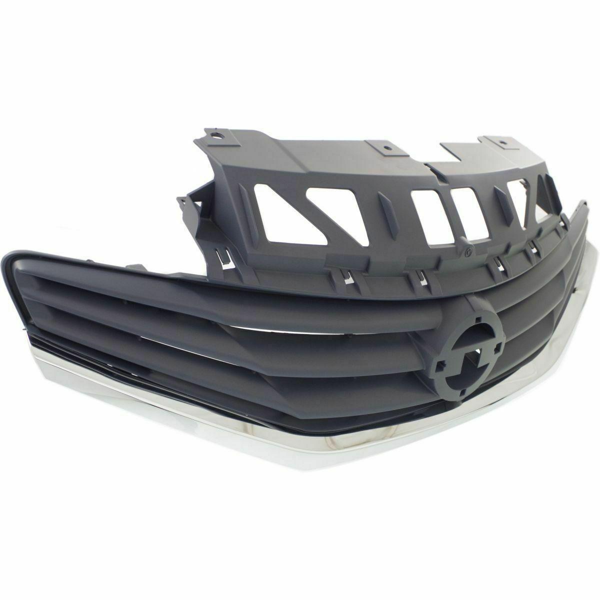 Nissan Versa Hatchback Grille Note Painted Gray With Chrome Moulding ...