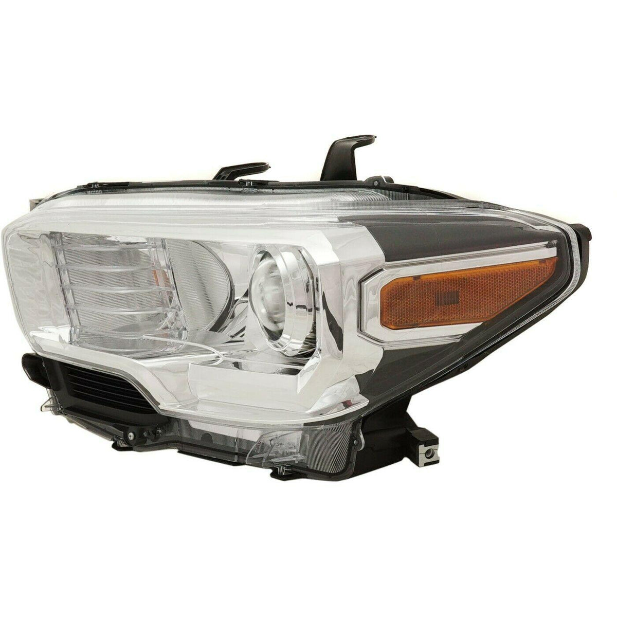 Toyota Tacoma Head Lamp Driver Side Chrome With Fog Without Led Drl ...